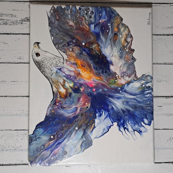 Artisan | Art | Hand Crafted Flying Bird Painting First In Flight ...